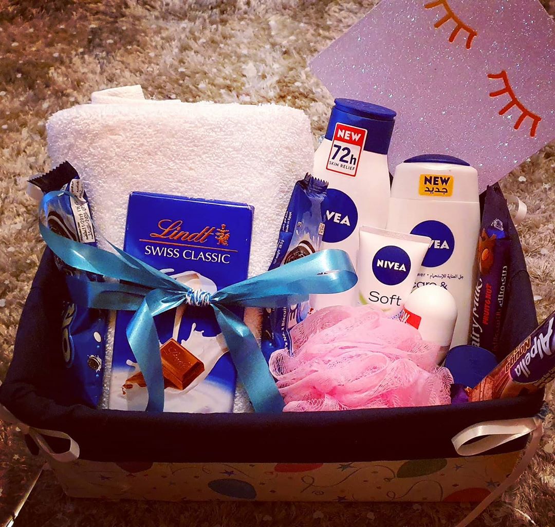 Fragrant Nivea Hamper - Fab Florist Kenya | Best Flower Shop in Nairobi ...
